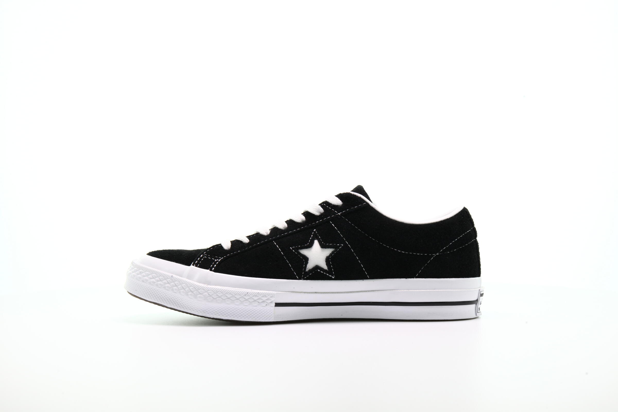 Converse One Star Premium Suede OX "Black" | 158369C | AFEW STORE