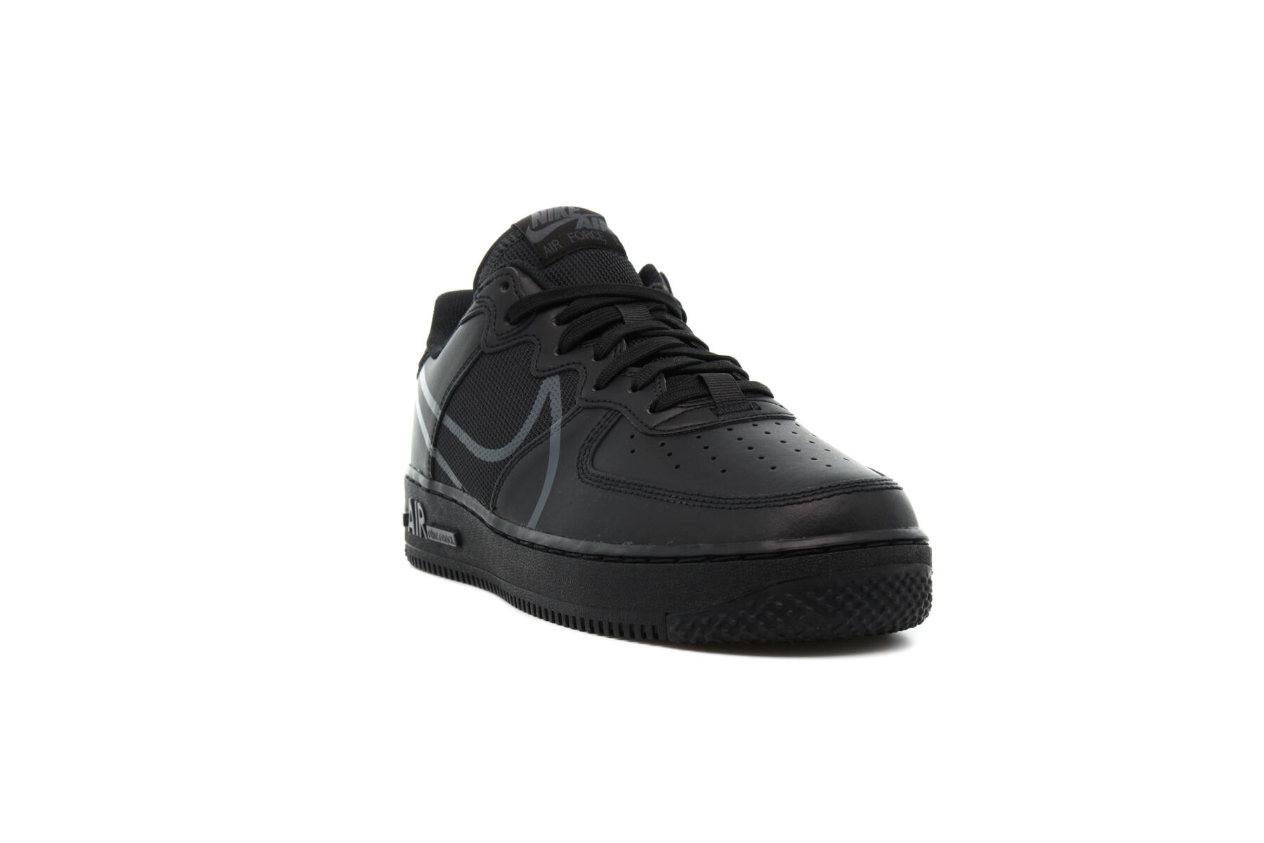 Nike AIR FORCE 1 REACT "BLACK" | CT1020-002 | AFEW STORE
