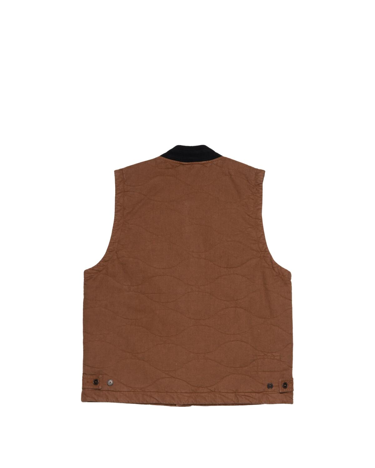 Universal Works CARLTON GILET | P2732-BRN | AFEW STORE