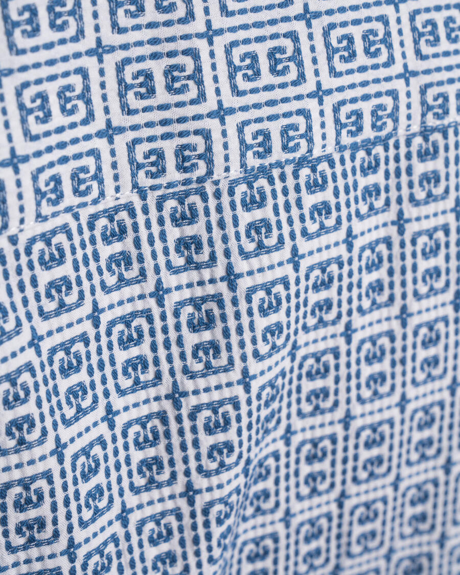 Universal Works CAMP SHIRT | 28653-WHBL | AFEW STORE