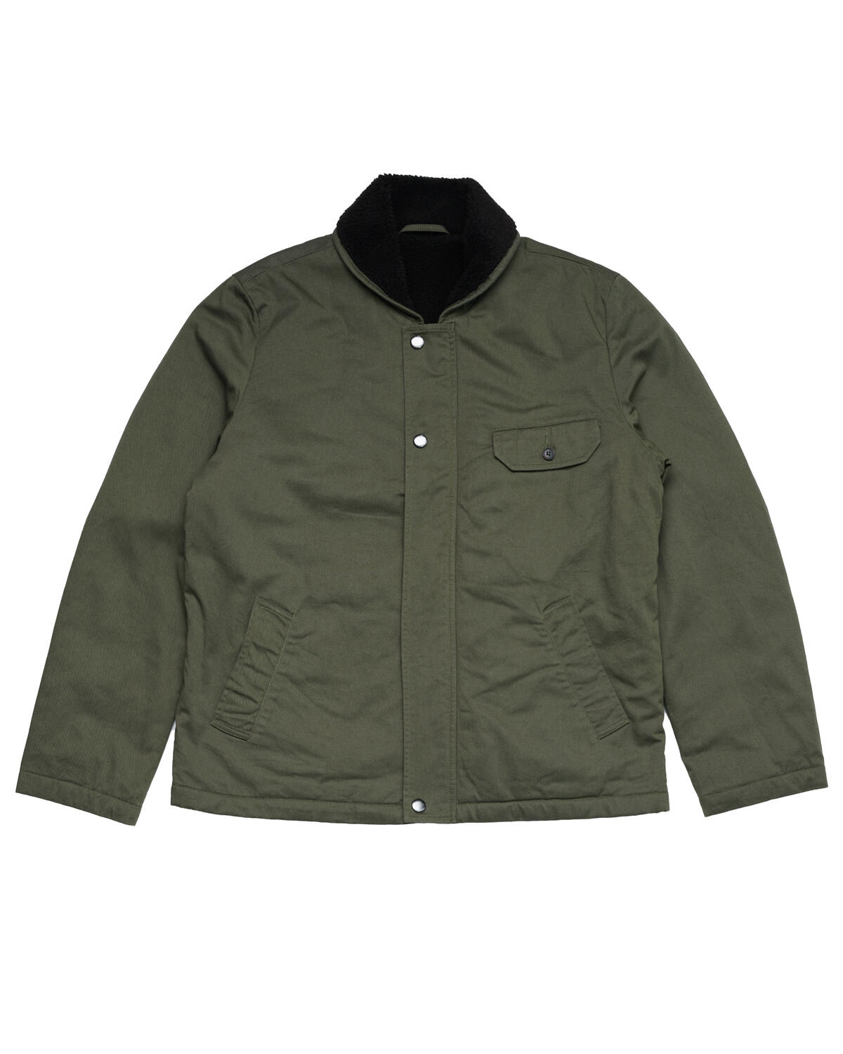 Universal Works REVERSIBLE N1 JACKET | 29112-OLV | AFEW STORE