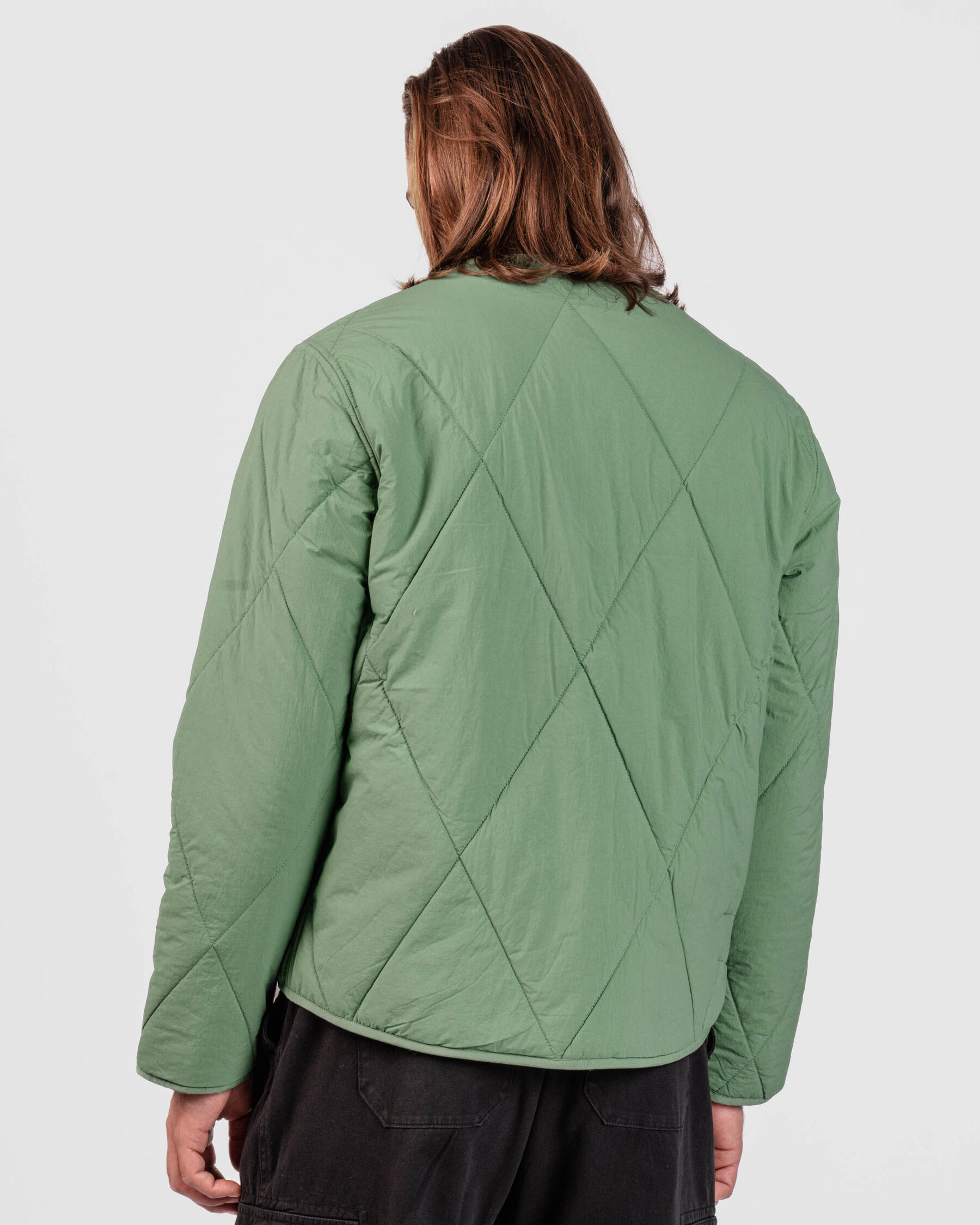 Universal Works REVERSIBLE MILITARY LINER JACKET | 29120-GRN | AFEW STORE