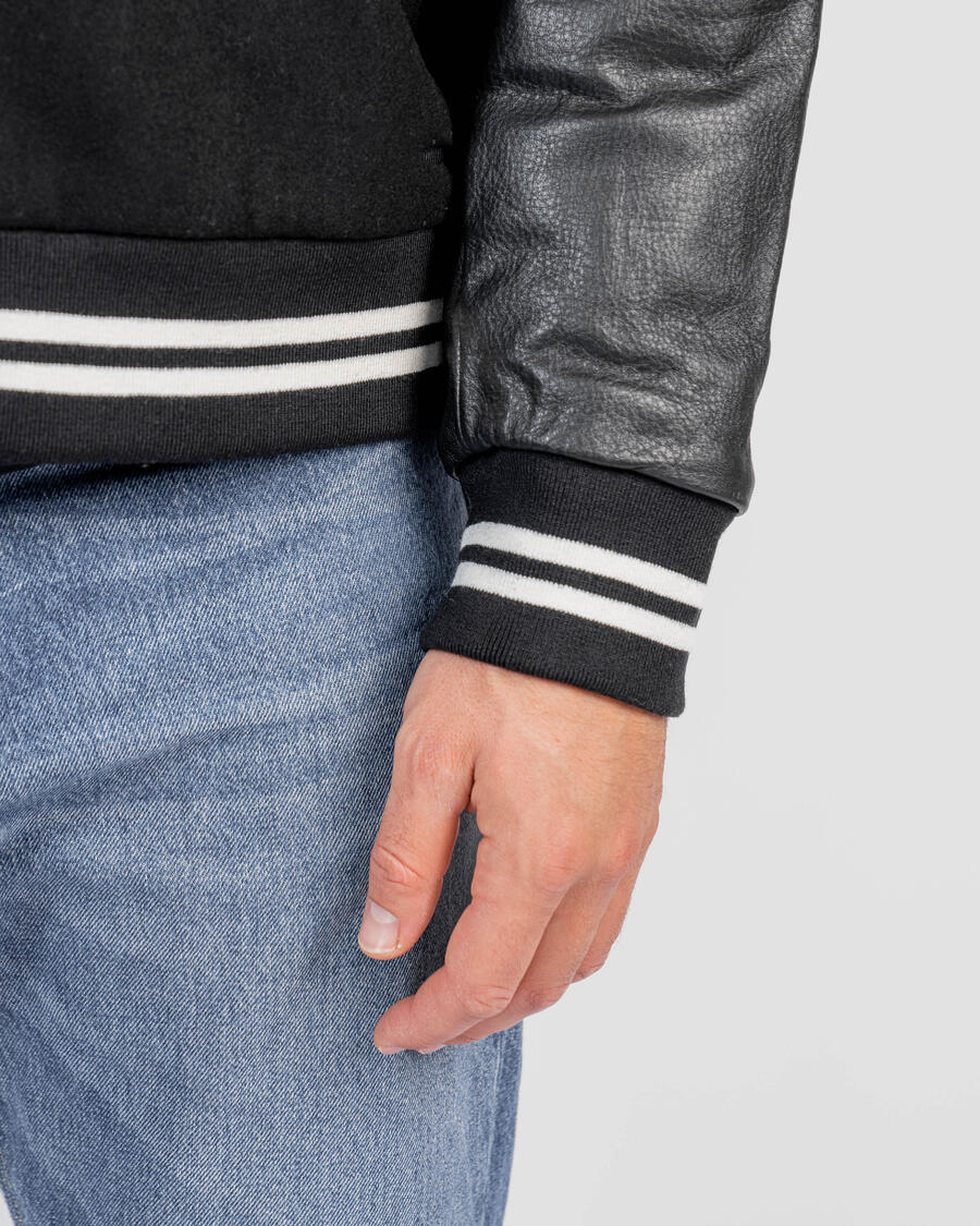 Nike AUTHENTICS VARSITY JACKET | FD7845-010 | AFEW STORE