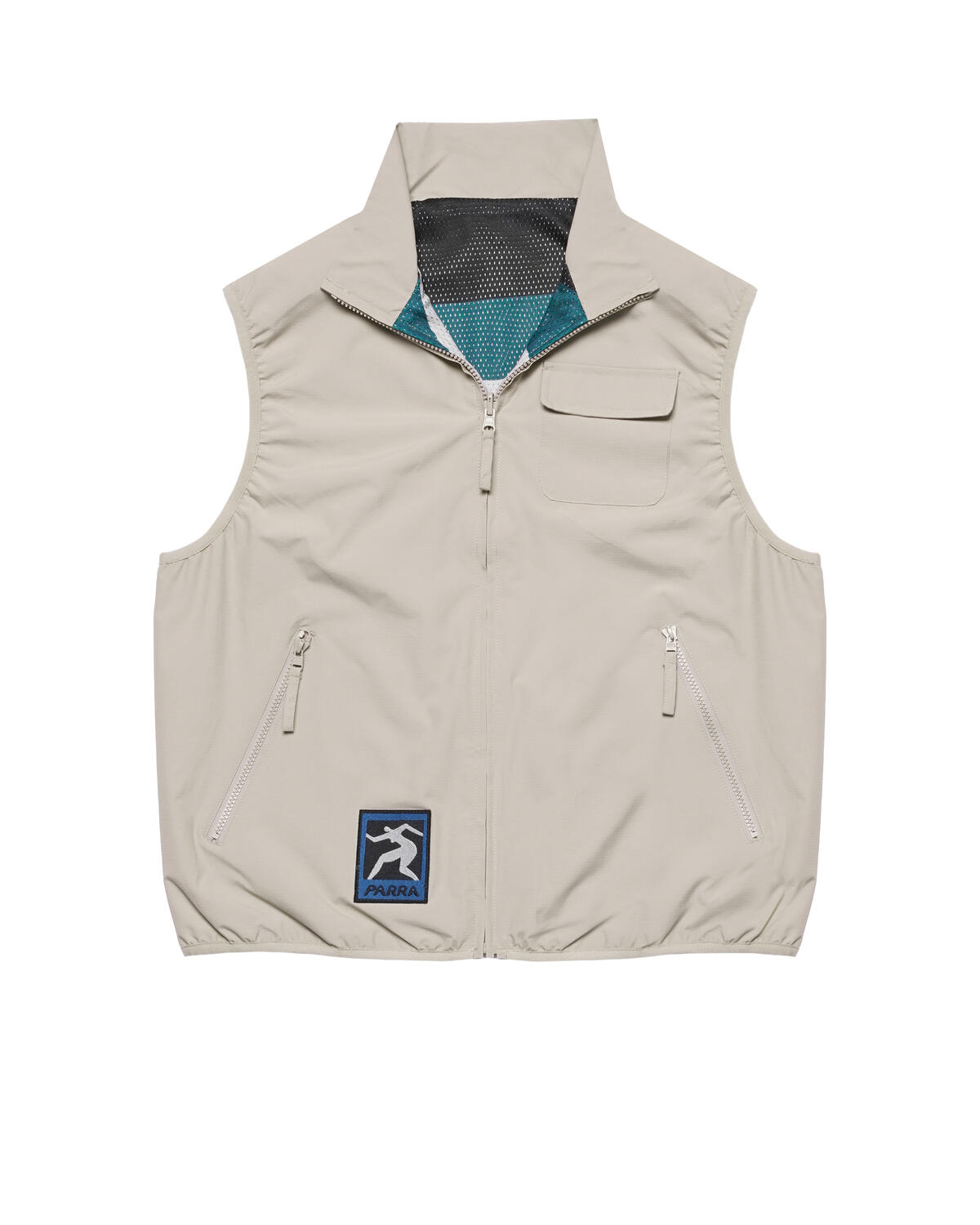 by Parra ghost cave reversible vest | 51165 | AFEW STORE