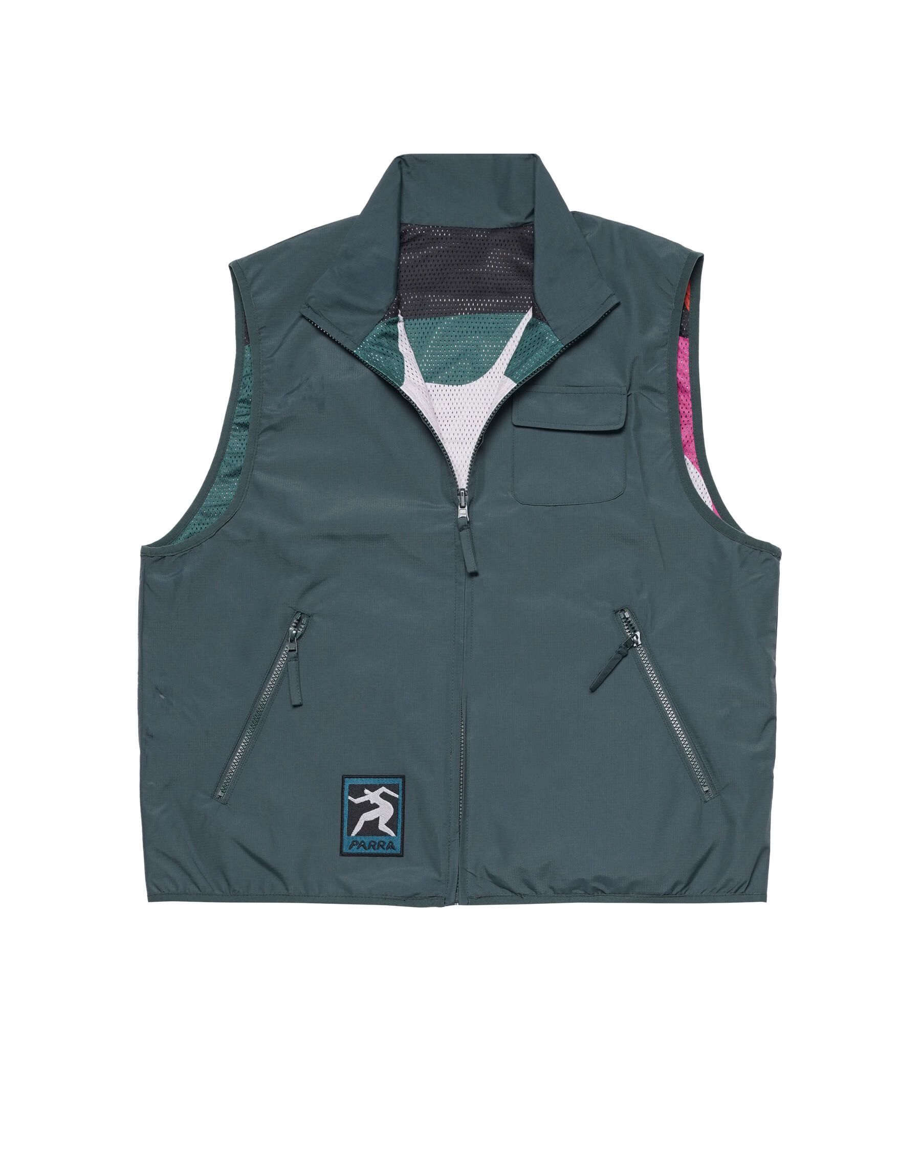 by Parra ghost cave reversible vest | 51166 | AFEW STORE