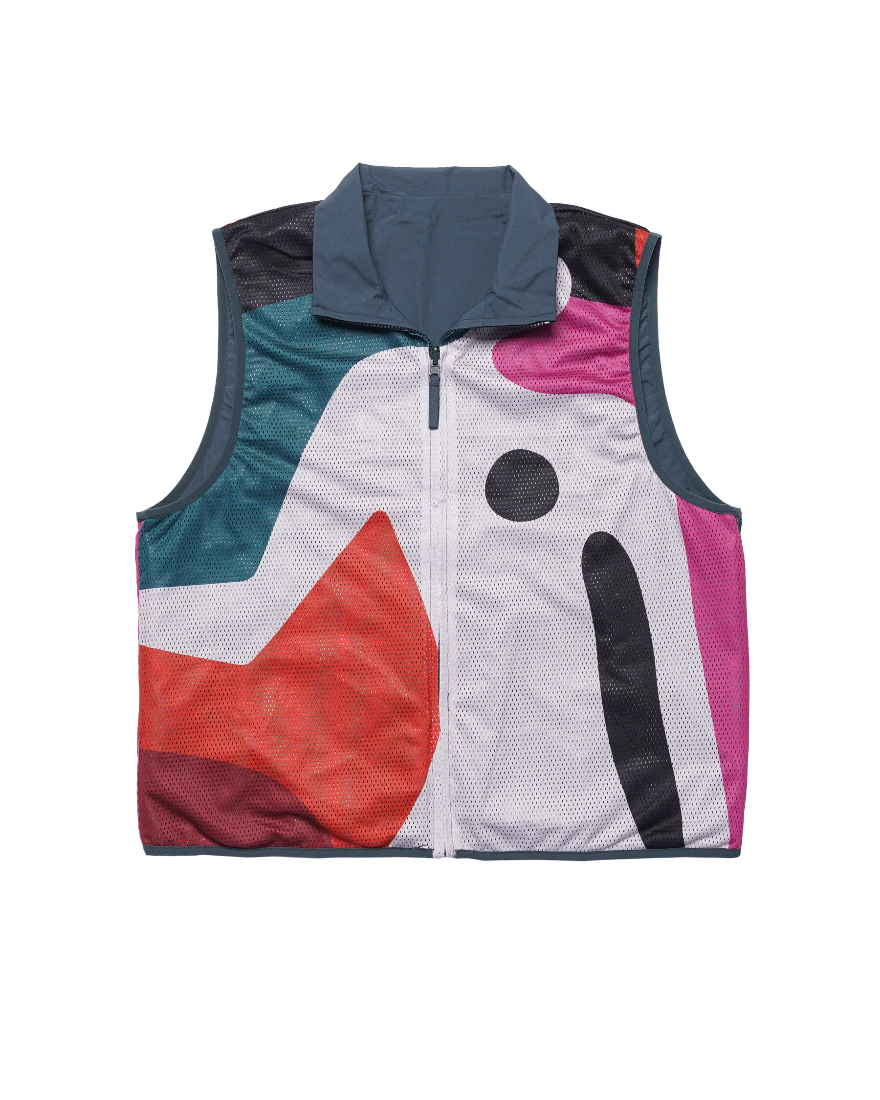 by Parra ghost cave reversible vest | 51166 | AFEW STORE