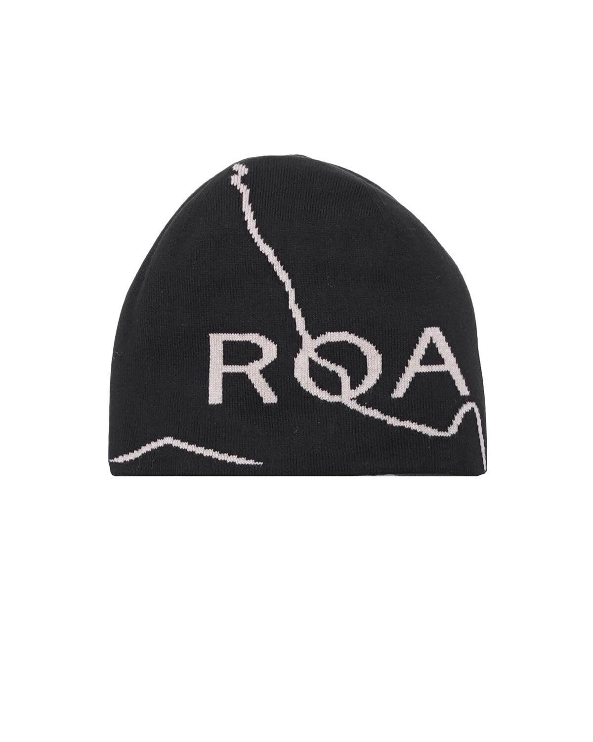 ROA Logo Beanie | RBMW219YA04-BLK0001 | AFEW STORE
