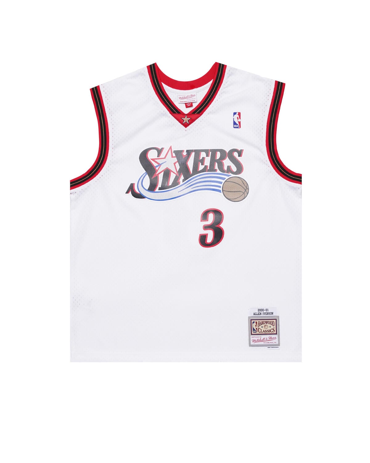 Mitchell & Ness NBA SWINGMAN JERSEY 2.0 - PHILADELPHIA 76ERS 'ALLEN ...
