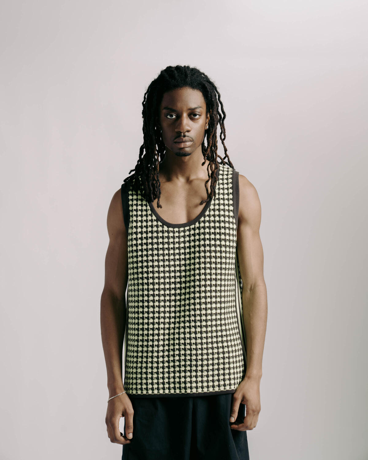Adidas Originals x Wales Bonner CROCHET VEST | IY2046 | AFEW STORE