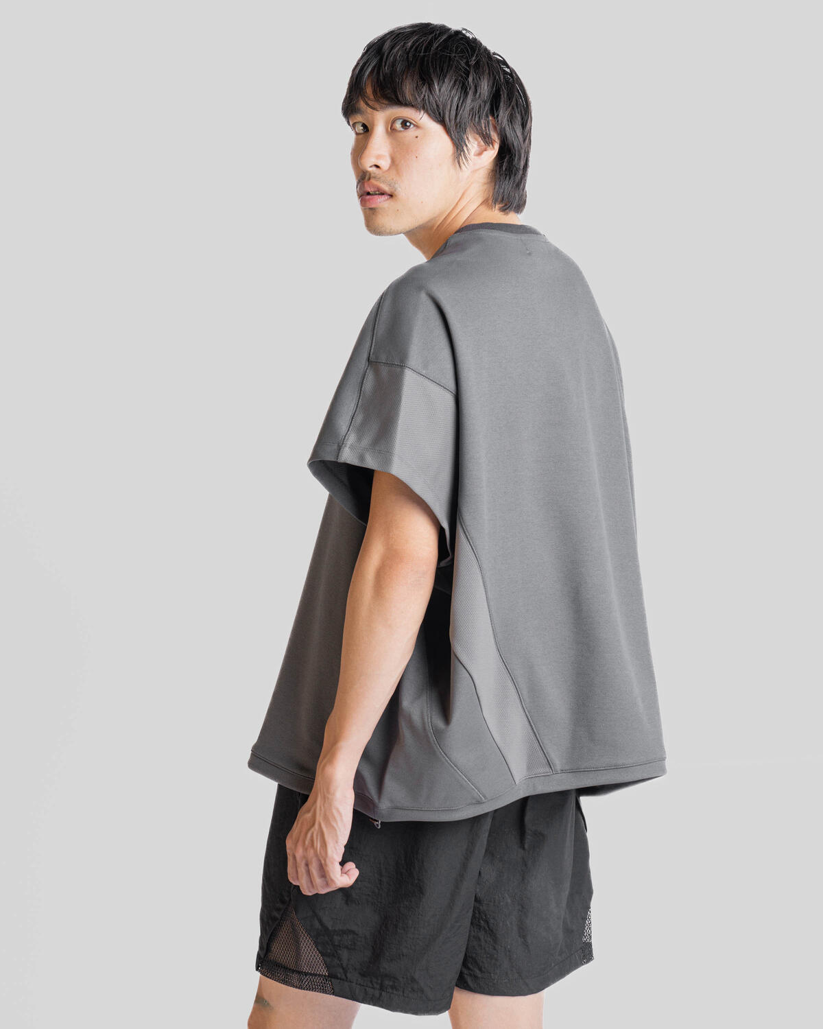 HGBB Studio Jin Tshirt | JT-asphalt | AFEW STORE