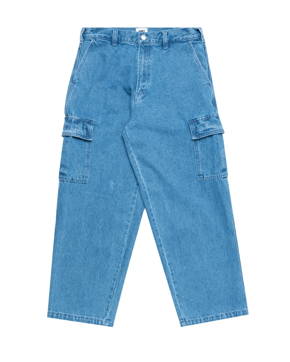 Obey Big wig cargo denim pant | 142010094-LIN | AFEW STORE