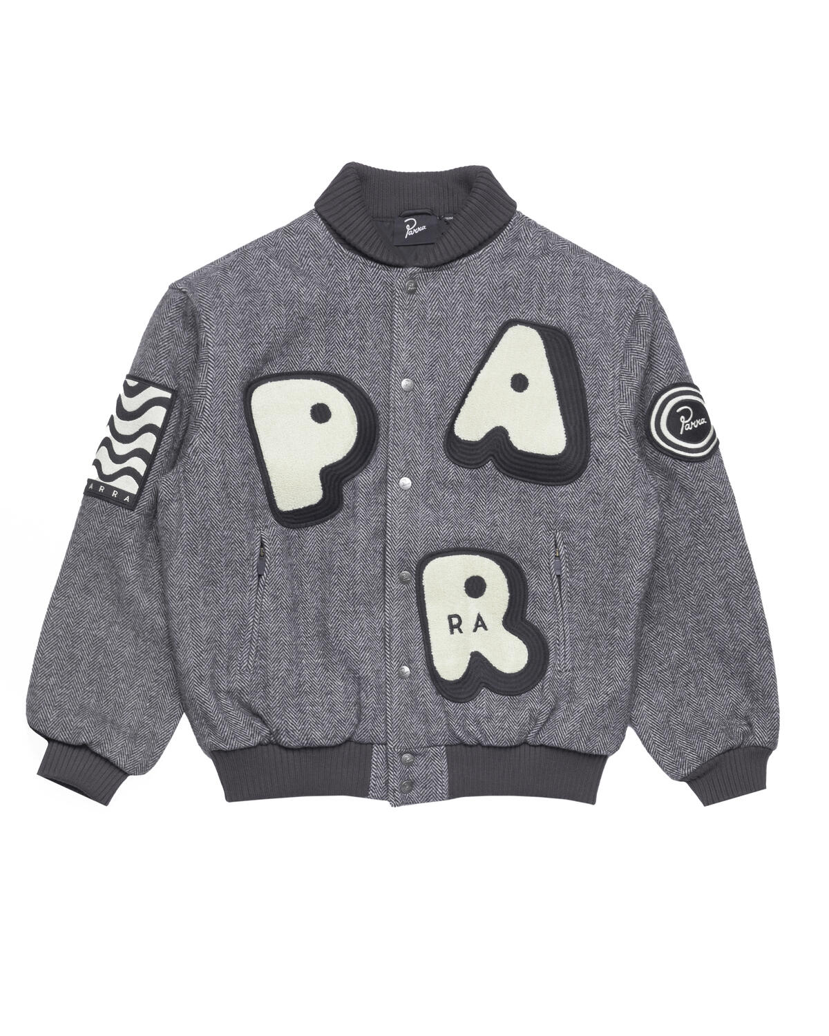 by Parra Rounded PAR Varsity Jacket | 52240 | AFEW STORE
