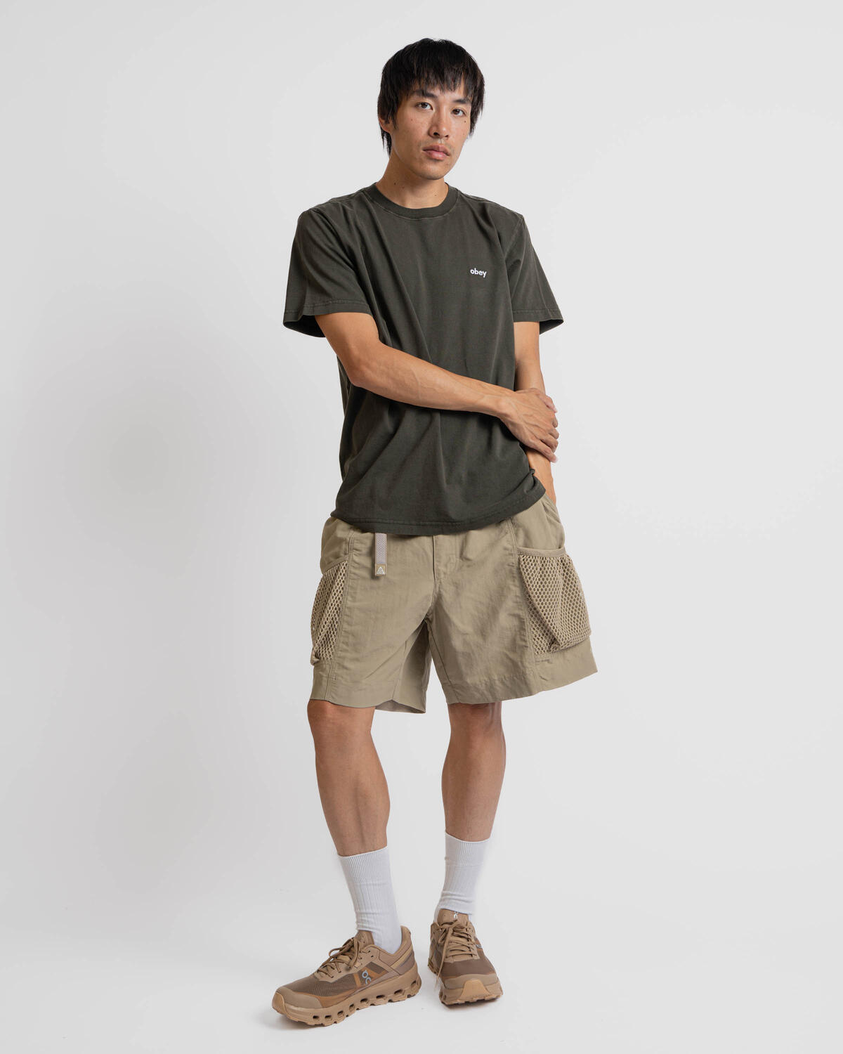 Obey Lowercase pigment tee ss | 131080353-RSI | AFEW STORE