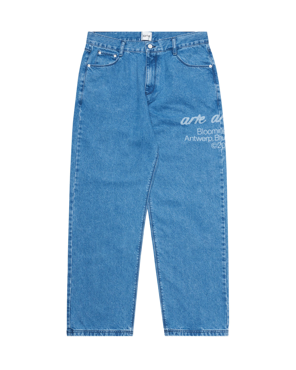 Arte Antwerp Laser Artwork Jeans | AW24-109P.1-BLU | AFEW STORE