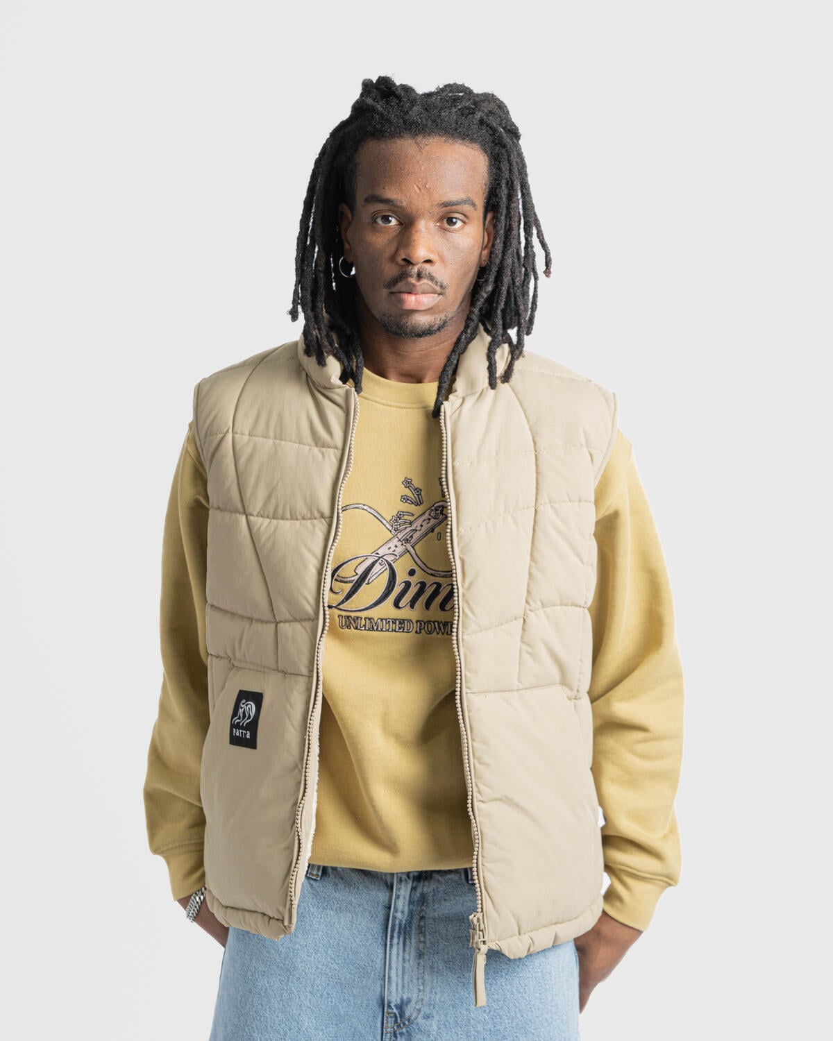 by Parra Waved Alien Puffer Vest | 52250 | AFEW STORE