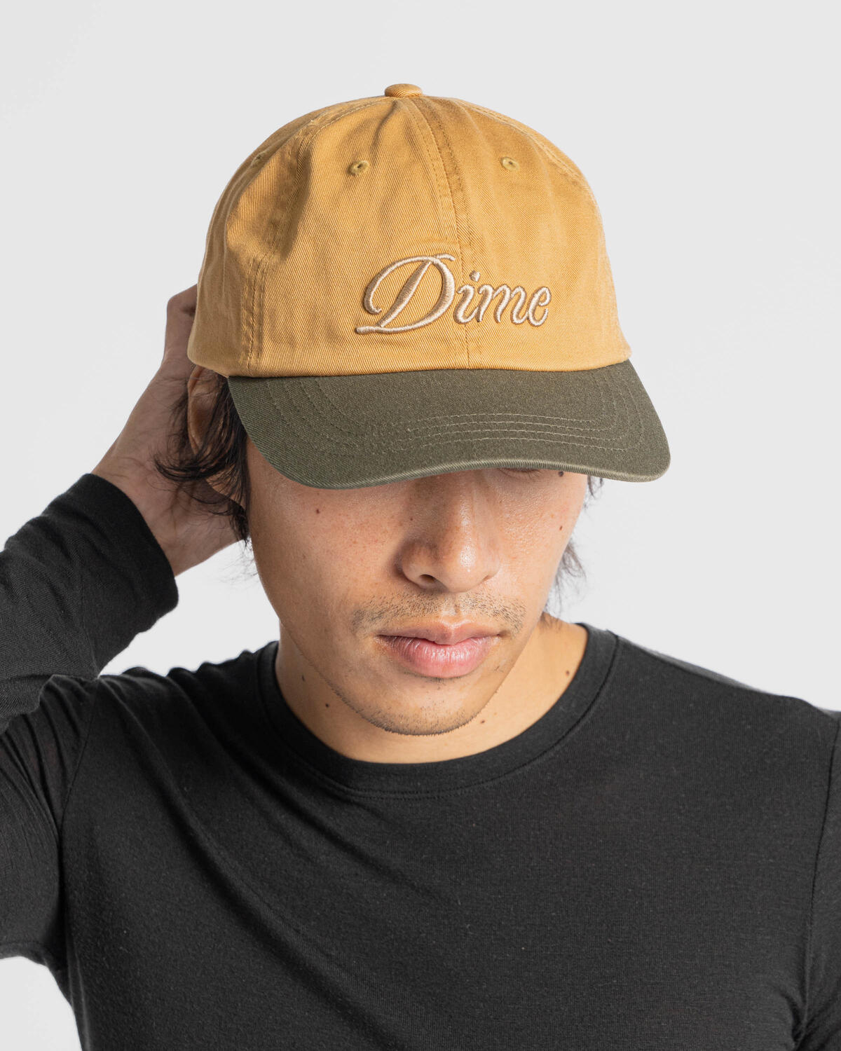 Dime Cursive Low Pro Cap | DIMEFA2455WHE | AFEW STORE