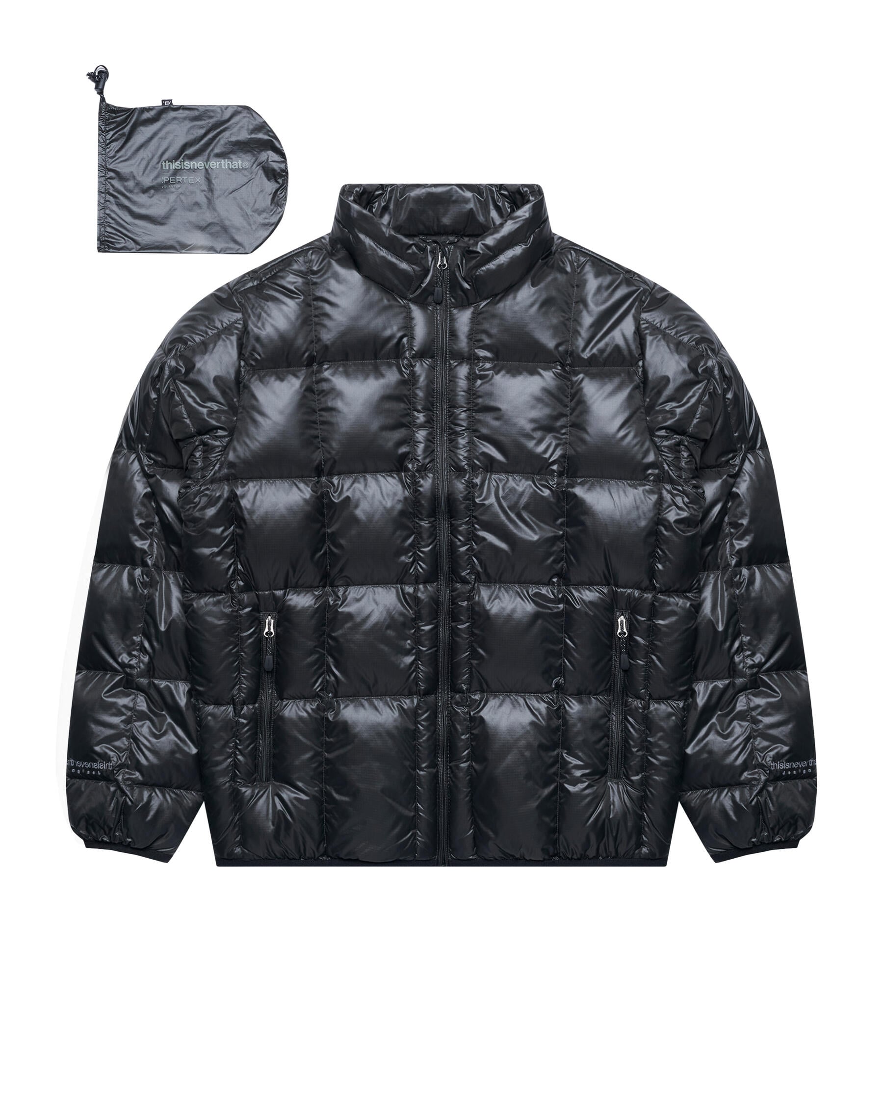 thisisneverthat PERTEX Light Down Jacket | TN243OOWHS08-BLK | AFEW STORE