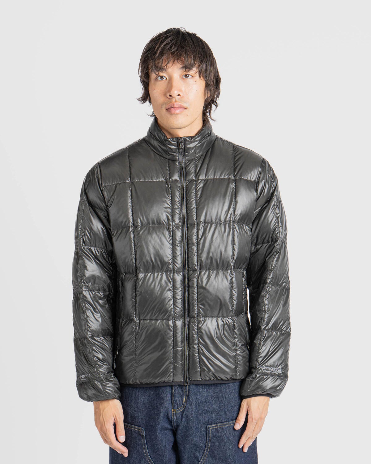 thisisneverthat PERTEX Light Down Jacket | TN243OOWHS08-BLK | AFEW STORE