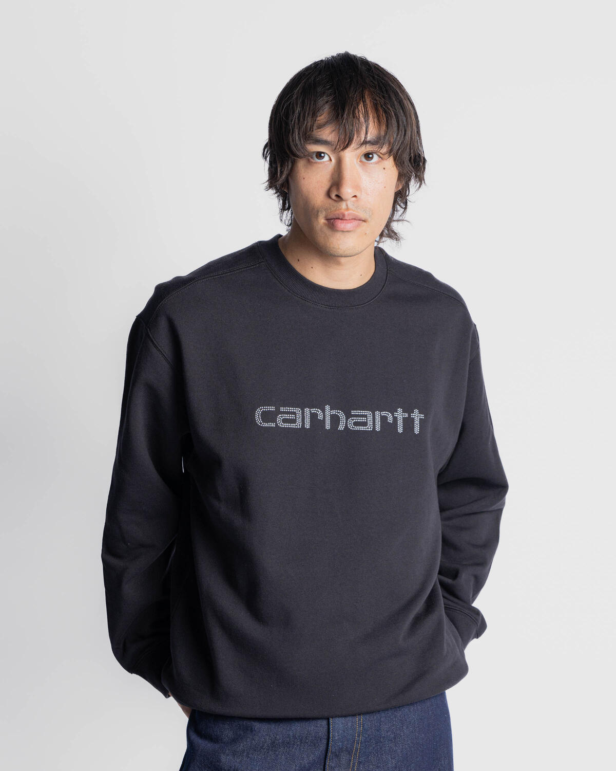 Carhartt WIP WMNS Rivet Script Sweat | I034420-0M4XX | AFEW STORE