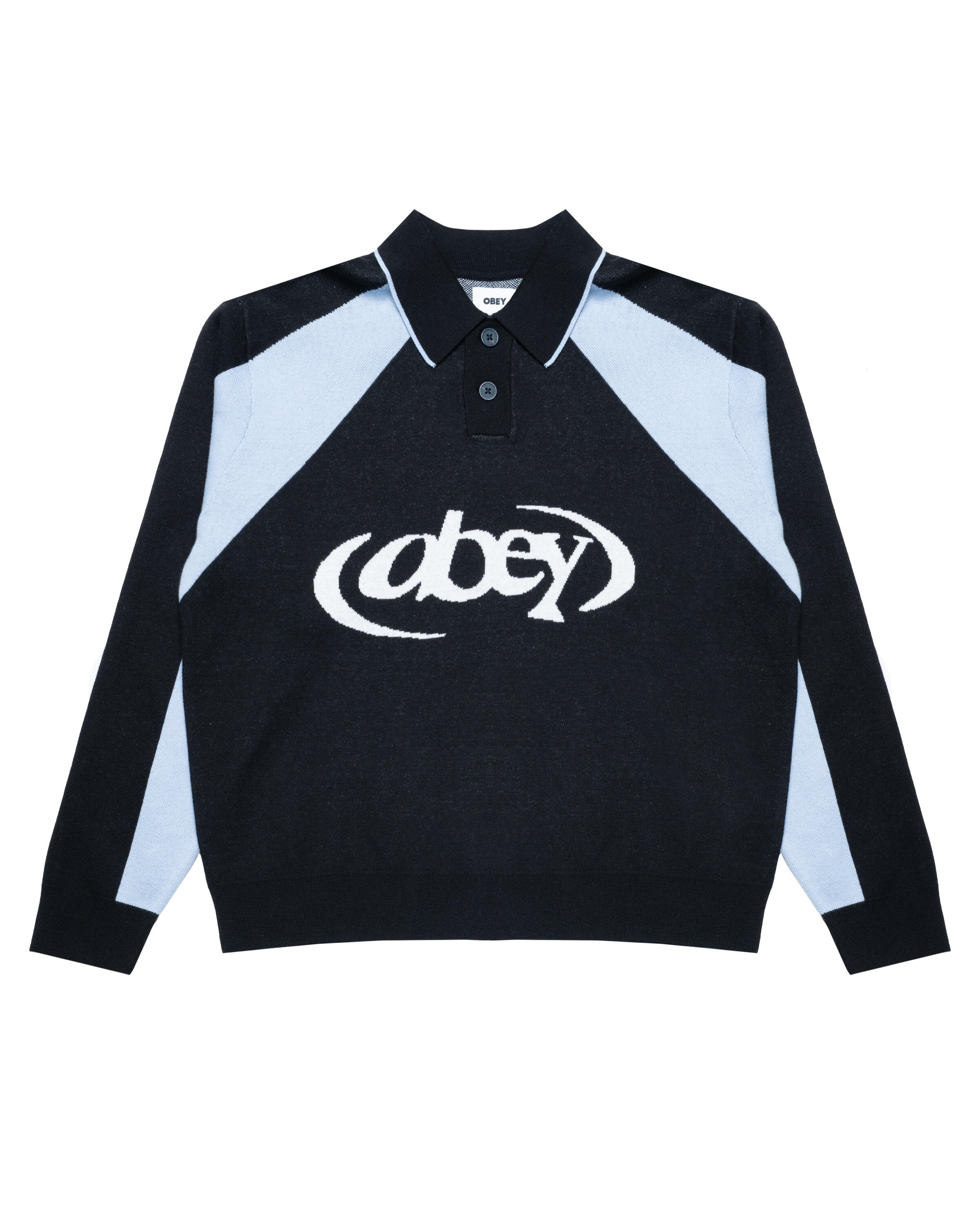 Obey SOCCER POLO SWEATER | 151000100-FBM | AFEW STORE