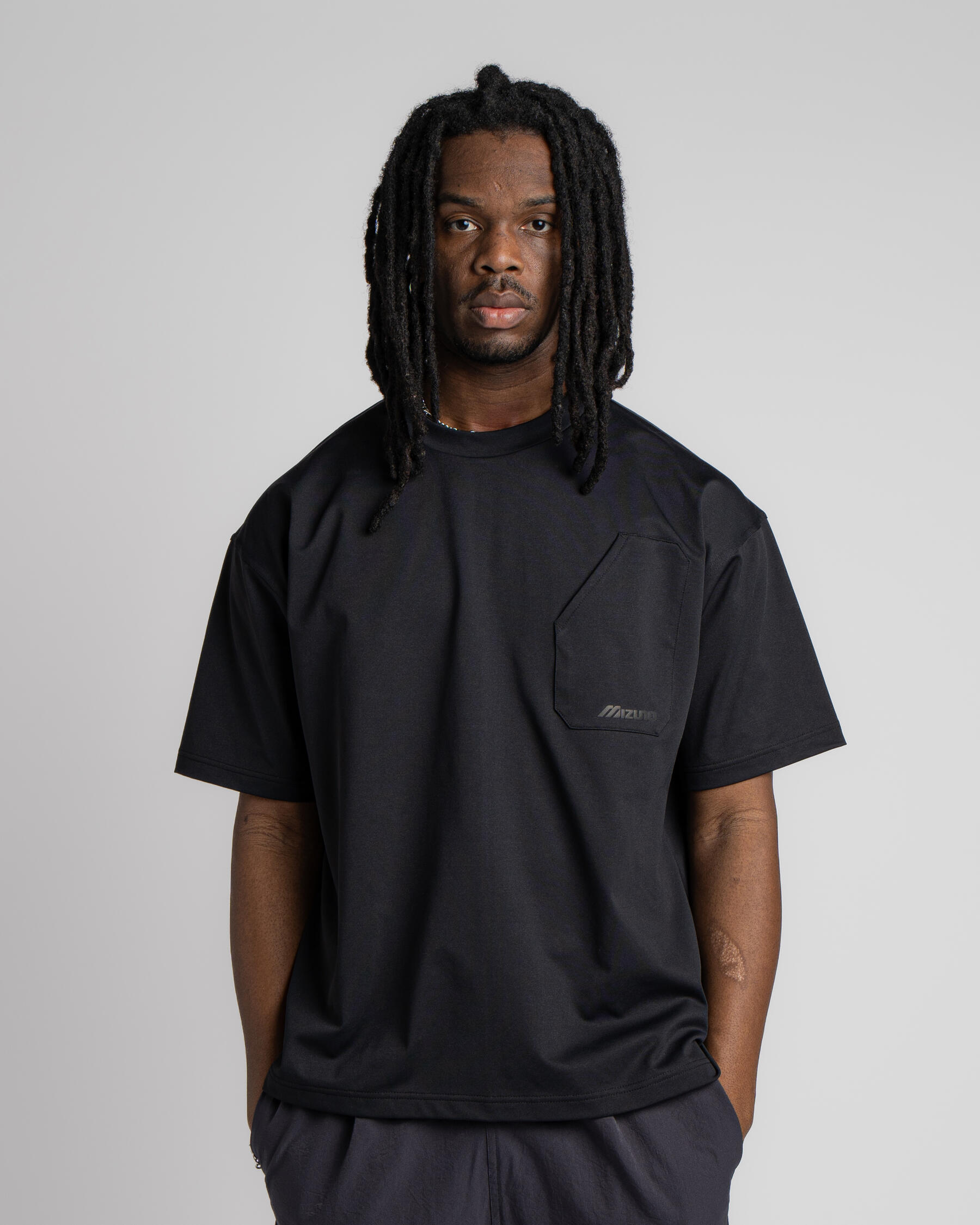 Mizuno HEAVY OUNCE POCKET T-SHIRT | B2GAC01209 | AFEW STORE