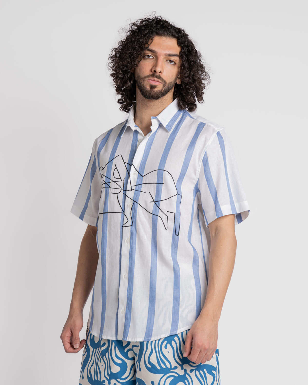 by Parra Sleep now short sleeve shirt | 53240 | AFEW STORE