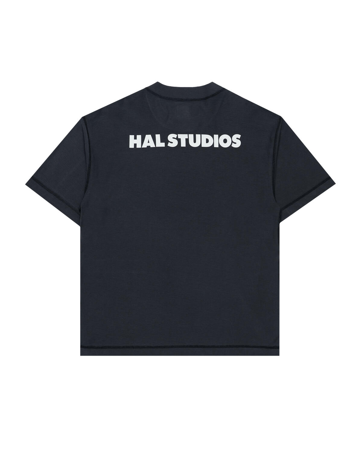 HAL Studios INSIDE-OUT UNIFORM T-SHIRT | HS_UOT_AW24_BLK | AFEW STORE