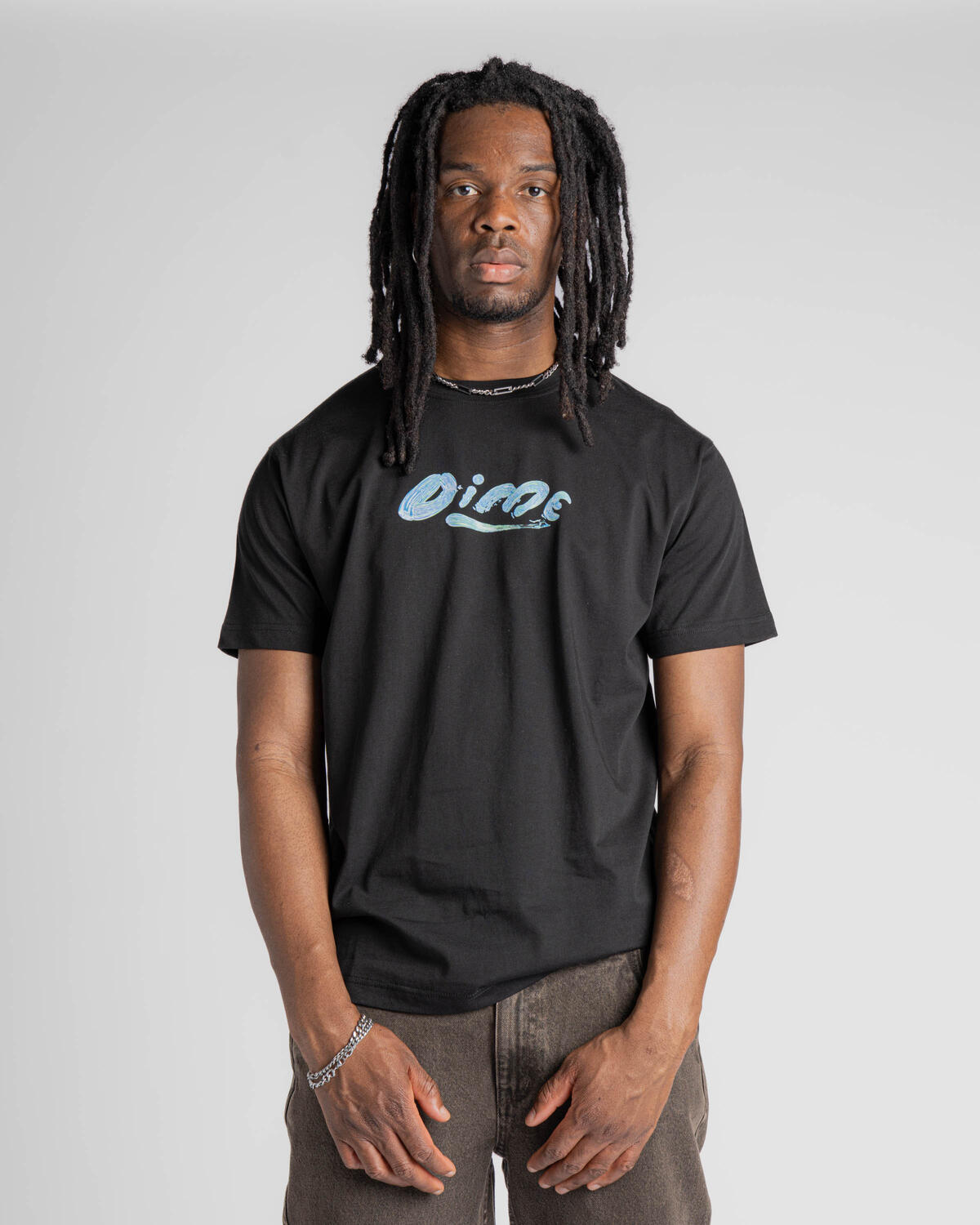 Dime Paint T-Shirt | DIME2SP2552BLK | AFEW STORE