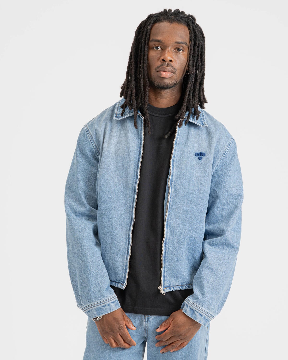 Arte Antwerp Heart Logo Jacket | AW25-038J.1-BLE | AFEW STORE