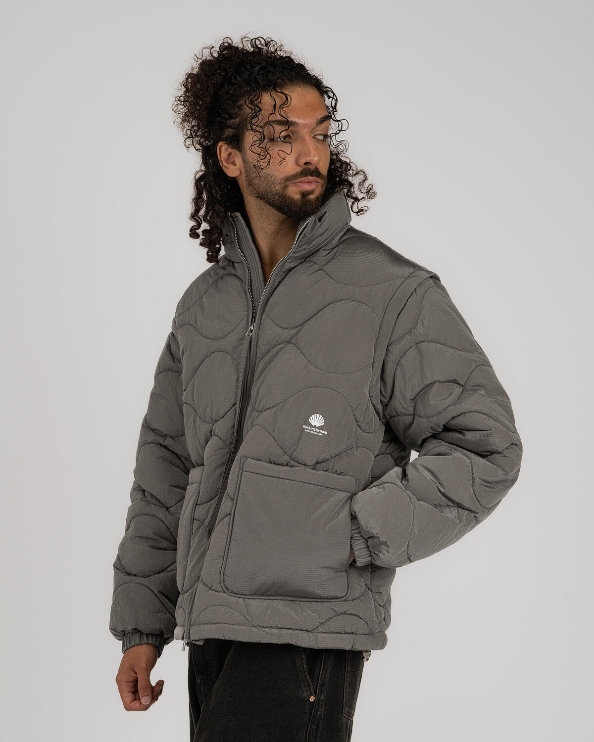 New Amsterdam Surf Association DETACHABLE JACKET | 2502004001 | AFEW STORE
