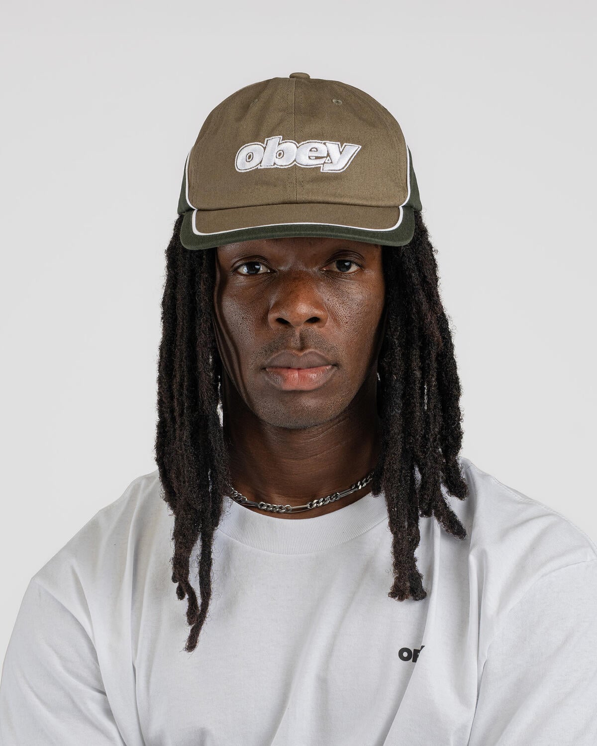 Obey REWIND 6 PANEL CAP VELCRO BACK | 100580430-OLV | AFEW STORE
