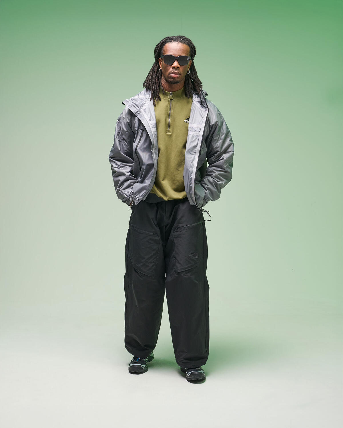 ROA Glasslike 3L Taped Waterproof Jacket | RBMW0497FA331-GRY0003 | AFEW ...
