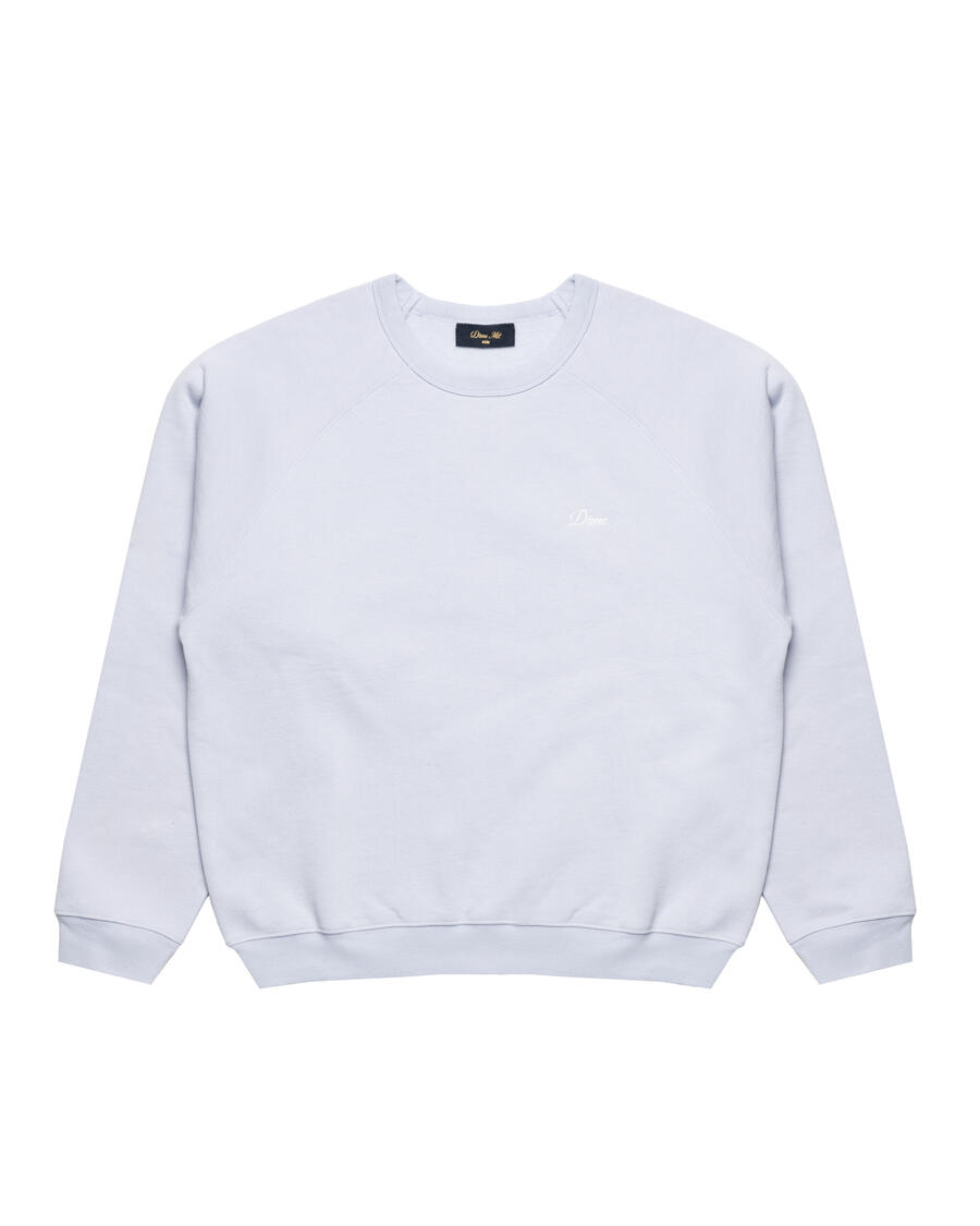 Dime Cursive Small Logo Crewneck | DIMEHO2546GRY | AFEW STORE