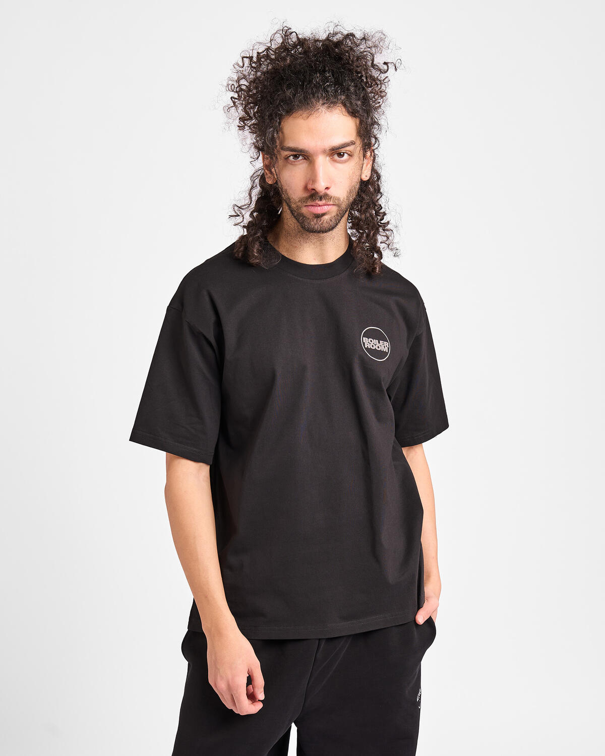 Boiler Room CORE LOGO T-SHIRT 3M | AW25SS03BLK | AFEW STORE