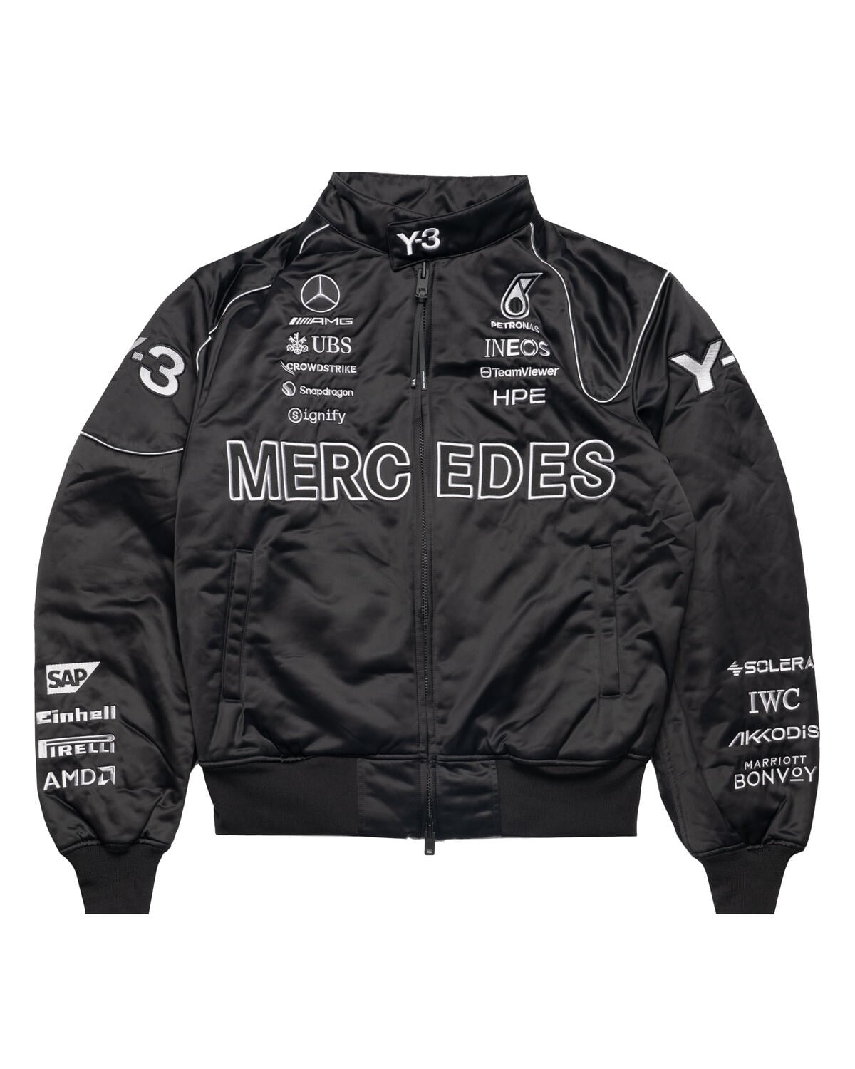 Y-3 x MERCEDES - AMG PETRONAS FORMULA 1 TEAM JACKET | KQ9843 | AFEW STORE