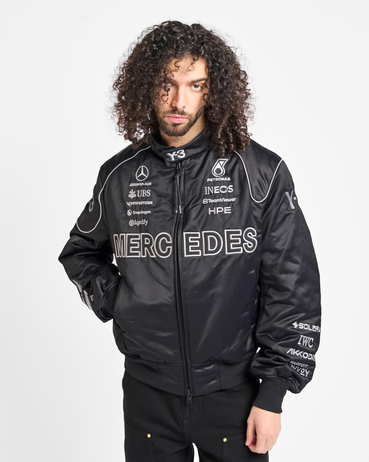 Y-3 x MERCEDES - AMG PETRONAS FORMULA 1 TEAM JACKET | KQ9843 | AFEW STORE